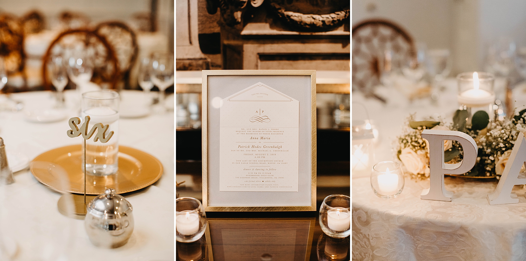 Anna & Patrick || Overbrook Golf Club Wedding | Mary Katherine